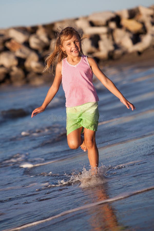 Summer girl stock image. Image of summer, vacations, water - 24154373