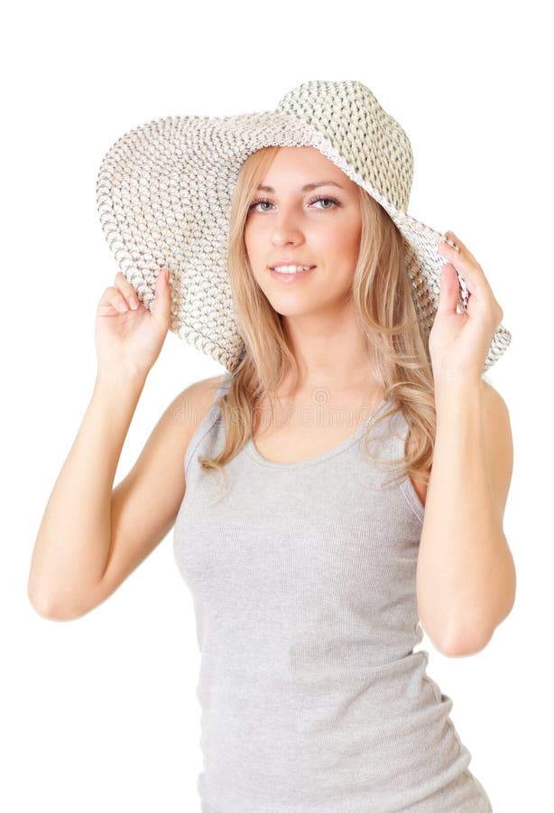 Summer girl stock image. Image of beautiful, beauty, posing - 24527671