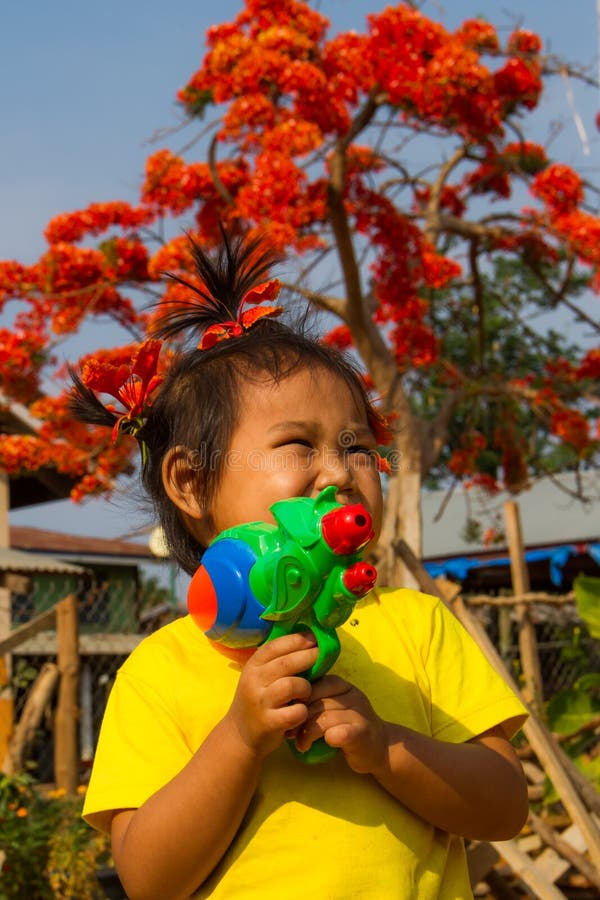 Summer girl stock image. Image of paradise, ornamental - 58544693