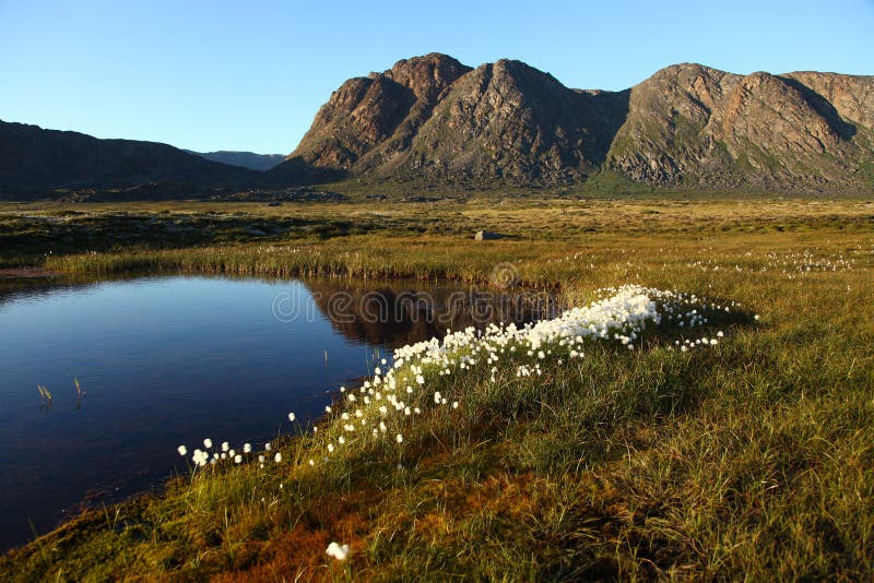 Greenland Nature Mountain Landscape Aerial Drone Photo Showing Amazing ...