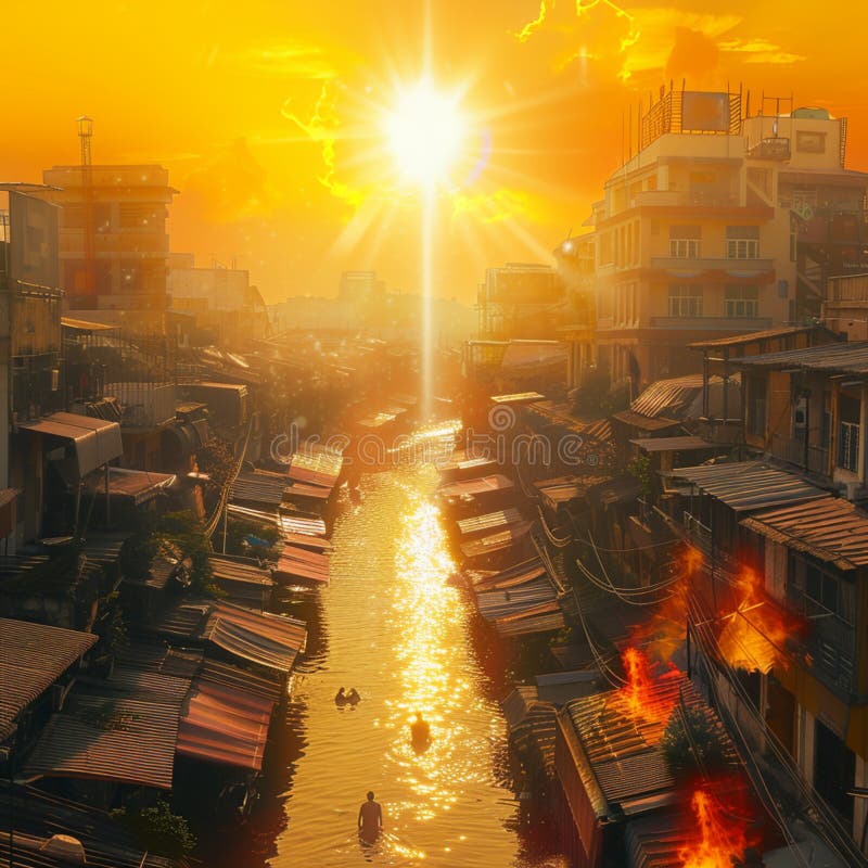 Summer Heatwave in Urban Setting, Highlighting Effects of Global ...