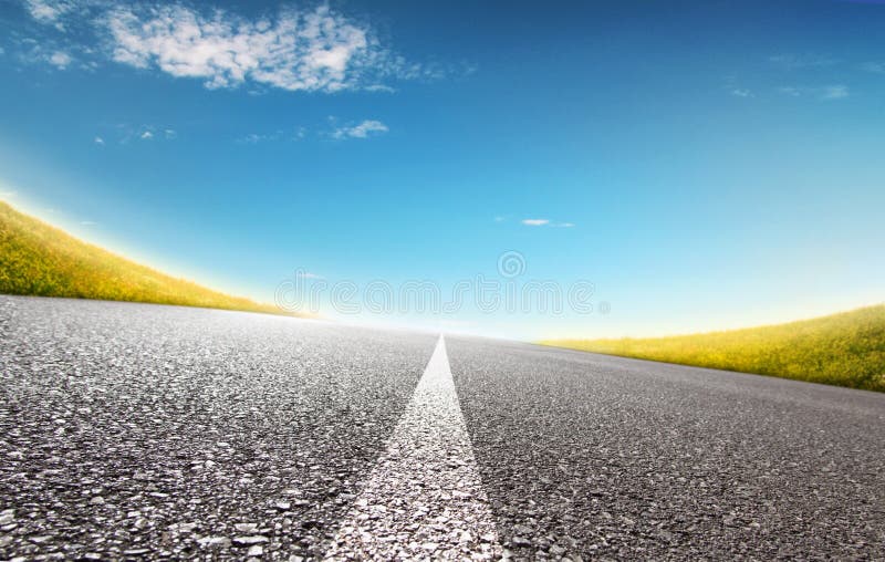 Summer High Way stock image. Image of planner, license - 50005185