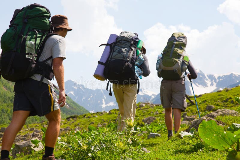 Summer hike stock image. Image of nature, hiker, flores - 10276239