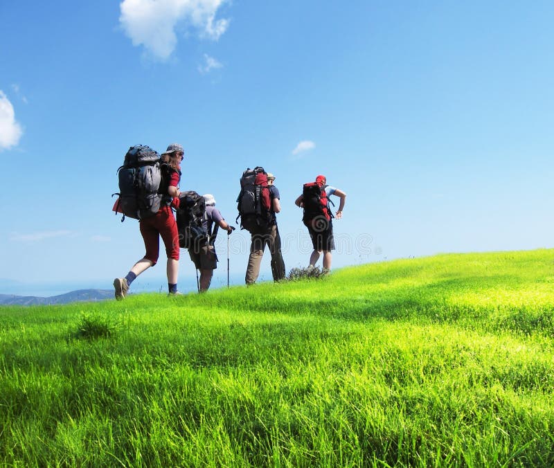 Summer hiking in Crimea stock photo. Image of sunny, caucasian - 1667324