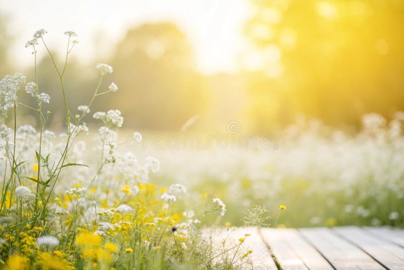 Summer Holiday Concept with Abstract Gradient Yellow Sun Light Stock ...