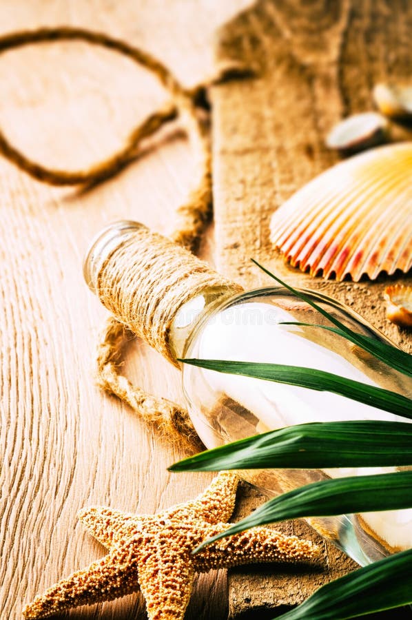 Summer holiday setting stock image. Image of rope, copyspace - 40055081