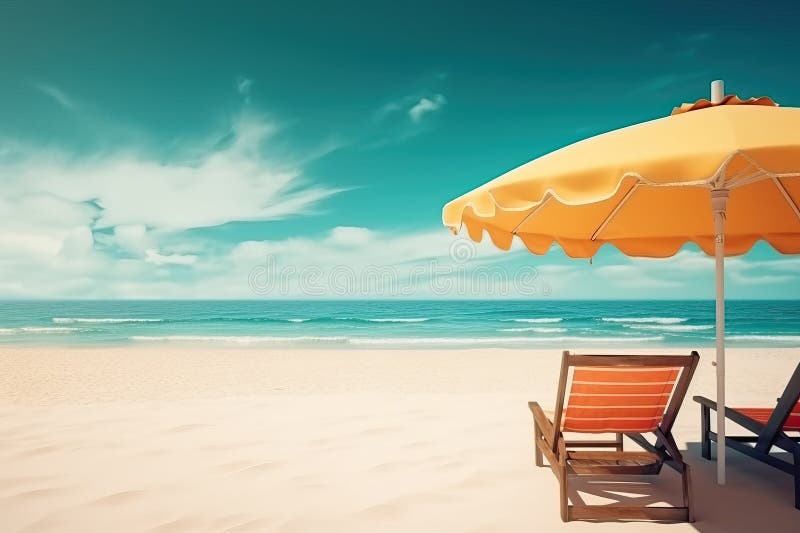 Summer Holiday Travel Vocation Concept - Generative AI Stock ...