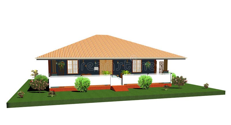 Native Bungalow House Design