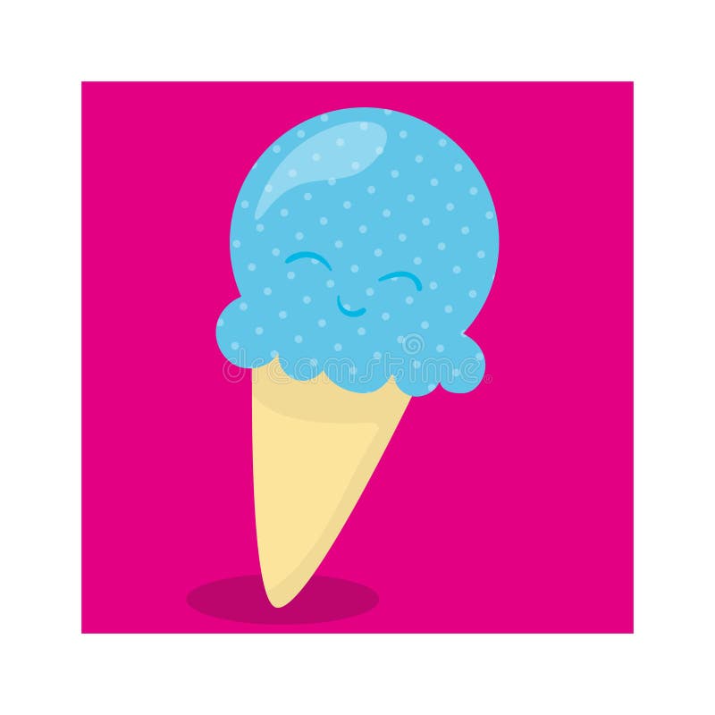 Summer Ice Cream Blue Eyes 14 Stock Vector - Illustration of eyes ...