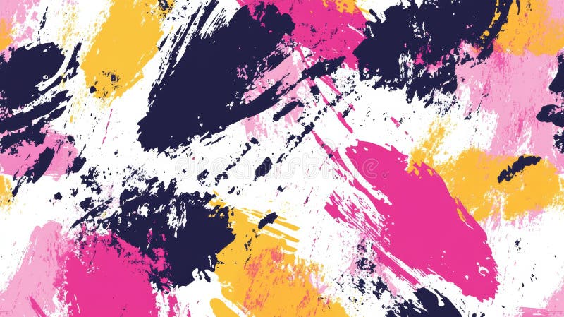 Summer Illustration Abstract Artistic Pattern. Contemporary Creative ...