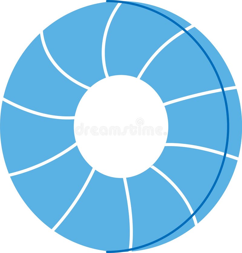 Summer Inflatable Ring stock vector. Illustration of badge - 381120175