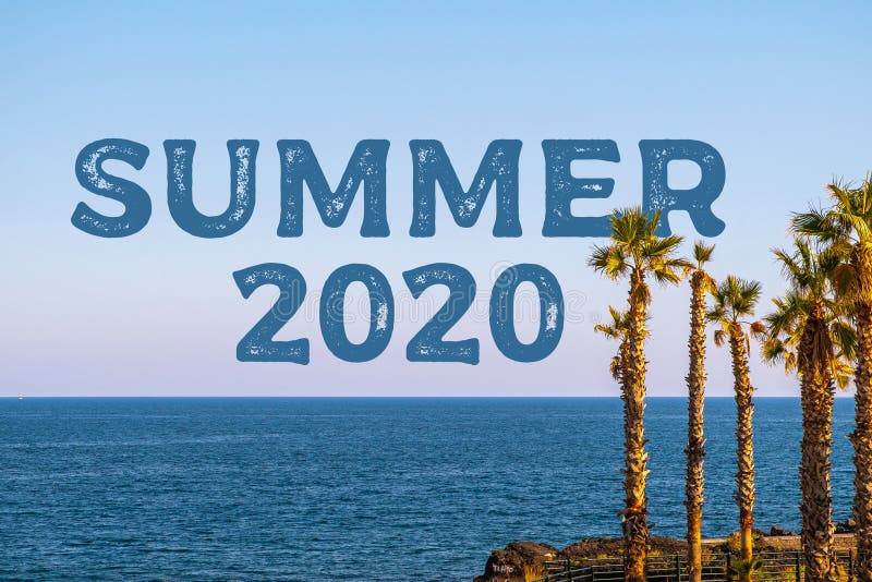 Summer 2020 Abstract Background In Blue Pastel Cololr Stock Photo ...