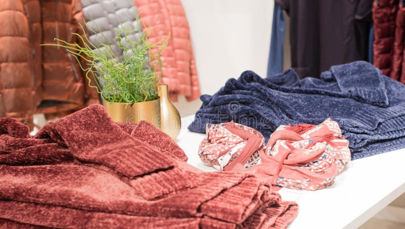 Summer Jacket in Summer Sale on a Clothes Rack Stock Photo - Image of ...