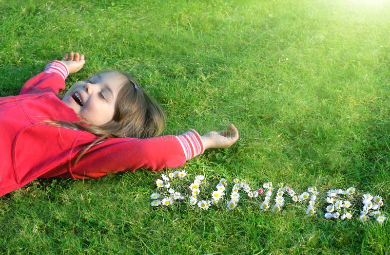 Summer joy stock image. Image of plant, childhood, happy - 8988231
