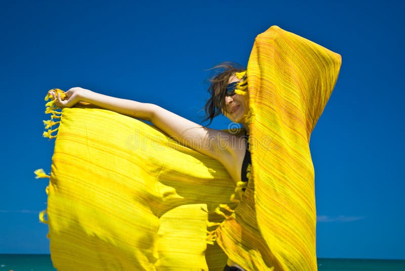 Summer jubilation stock image. Image of beauty, beach - 2803289