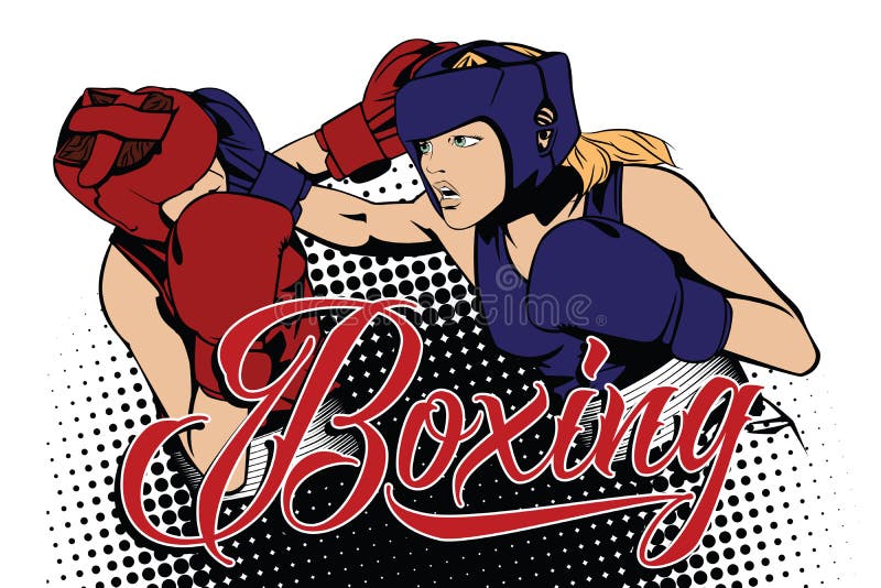 Summer Kinds of Sports. Boxing Stock Vector - Illustration of athletics ...