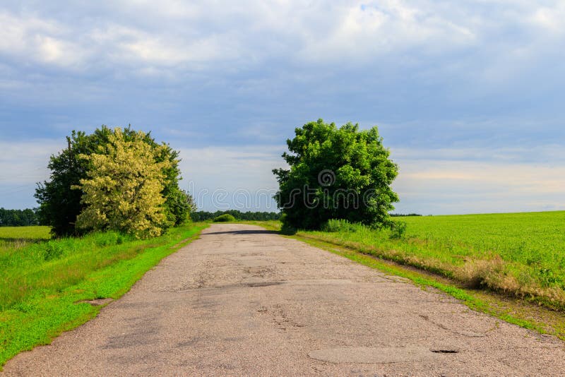 Country Asphalt Road stock image. Image of country, asphalt - 45673675