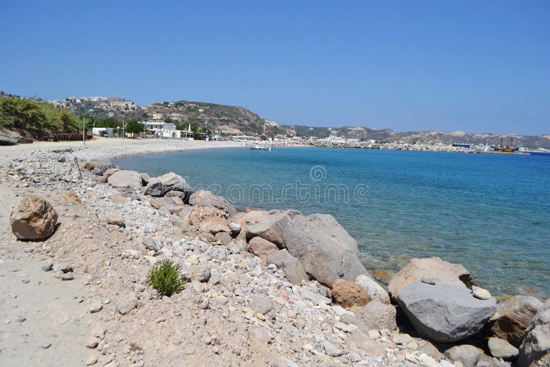 Summer landscape, Greek. stock image. Image of beautiful - 44523711