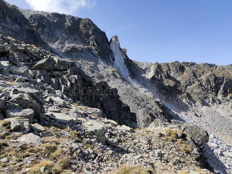Summer Landscape of Rila Mountain Near Musala Peak, Bulgaria Stock ... Summer Landscape of Rila Mountain Near Musala Peak, Bulgaria Stock ...