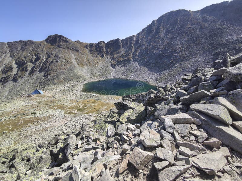 Summer Landscape of Rila Mountain Near Musala Peak, Bulgaria Stock ... Summer Landscape of Rila Mountain Near Musala Peak, Bulgaria Stock ...