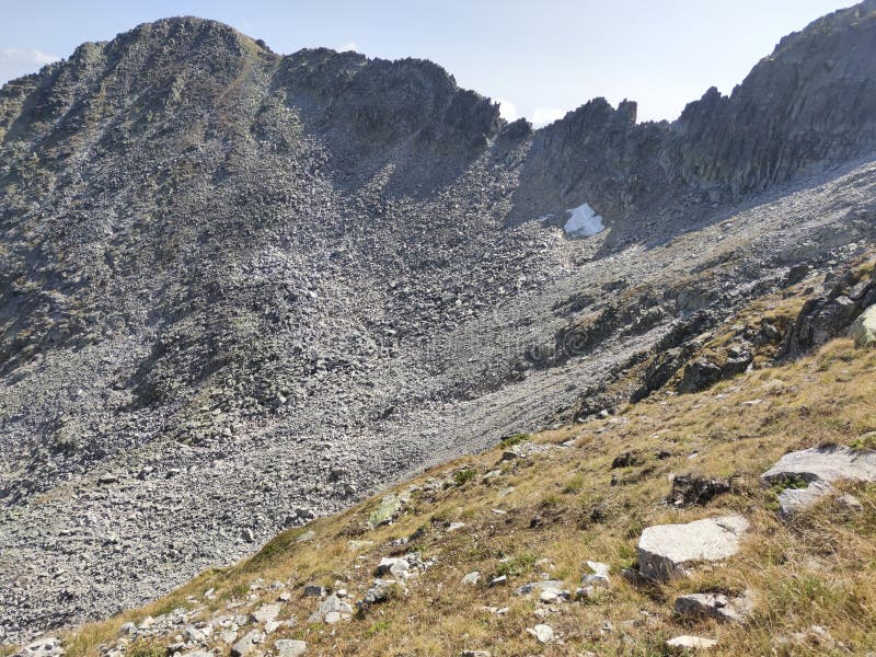 Summer Landscape of Rila Mountain Near Musala Peak, Bulgaria Stock ... Summer Landscape of Rila Mountain Near Musala Peak, Bulgaria Stock ...