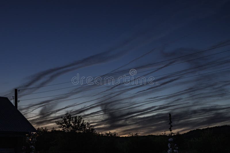 Summer Landscape in Rural Areas Stock Photo - Image of panorama ...