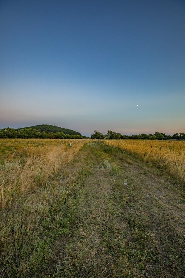 Summer Landscape in Rural Areas Stock Image - Image of house, nellingen ...