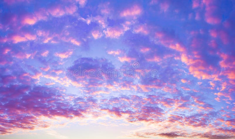 Summer Landscape with Sunset Stock Image - Image of dramatic ...