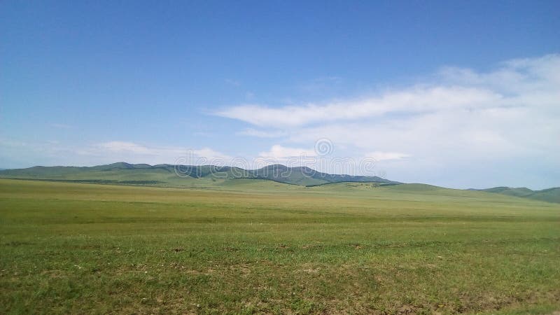 Summer Landscape of Transbaikalia Stock Image - Image of russia ...