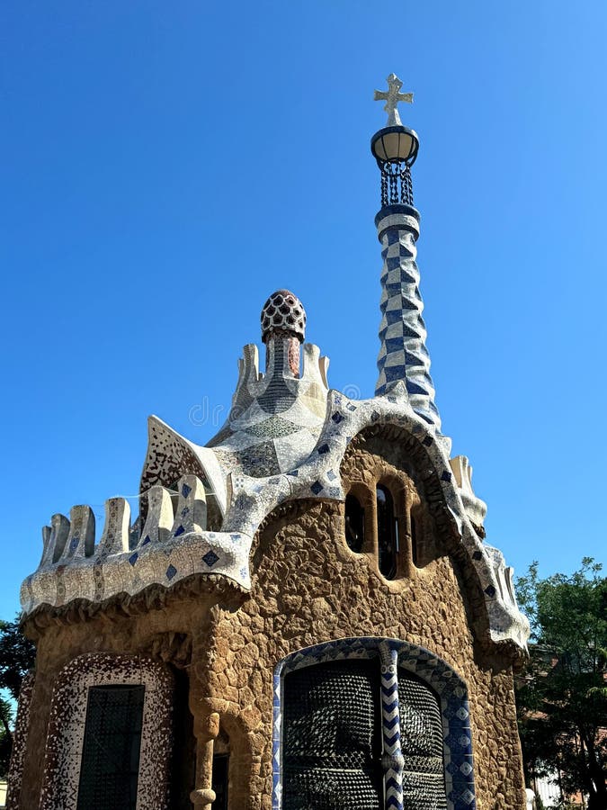 Summer Landscapes of Barcelona. Unique Urban Architecture Editorial ...