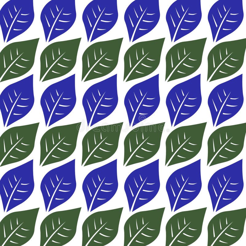 SUMMER LEAVES PATTERN TEXTURE Stock Illustration - Illustration of ...