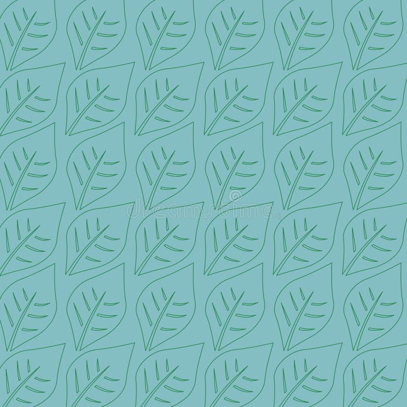 SUMMER LEAVES PATTERN TEXTURE Stock Illustration - Illustration of ...