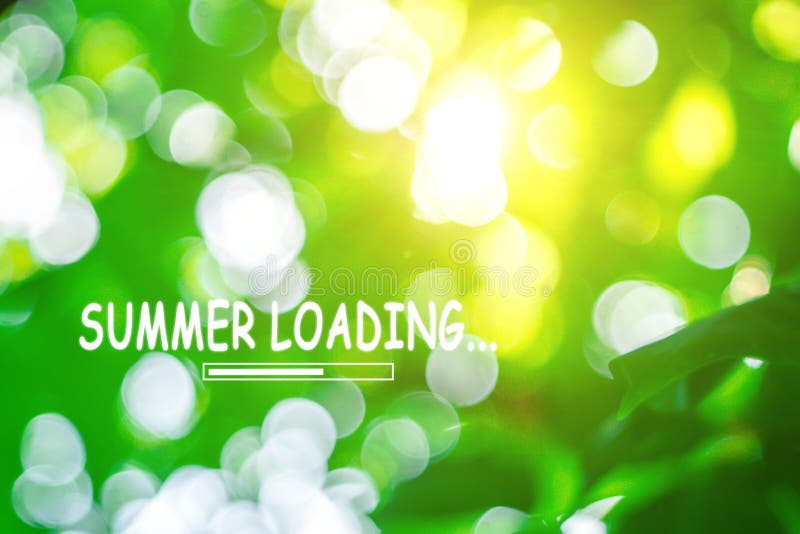 Summer Loading, Natural Green Background Defocusing Texture Stock Photo ...