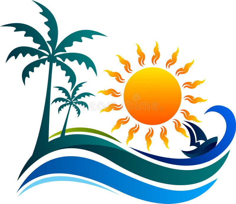 Boat logo stock vector. Illustration of creative, abstract - 33579642