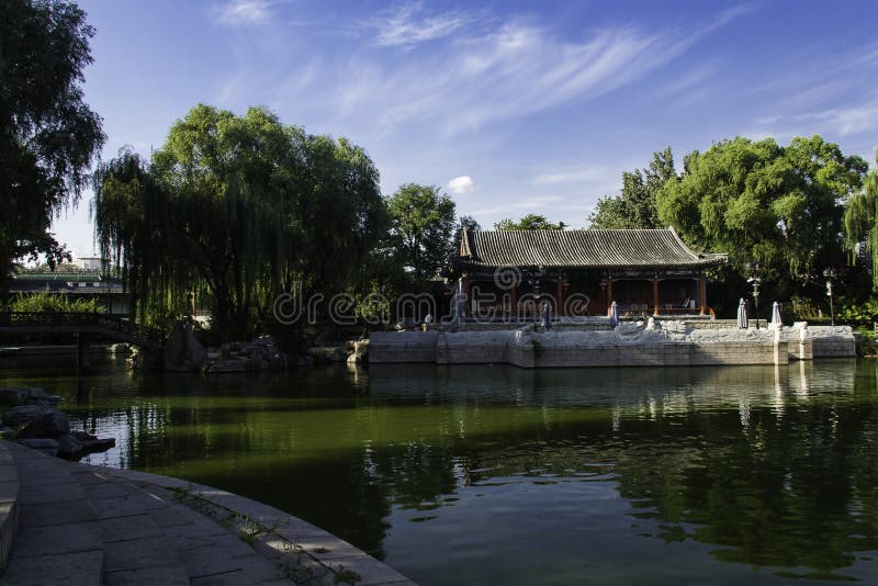 Summer in Beijing Longtan Park Stock Image - Image of longtan, four ...