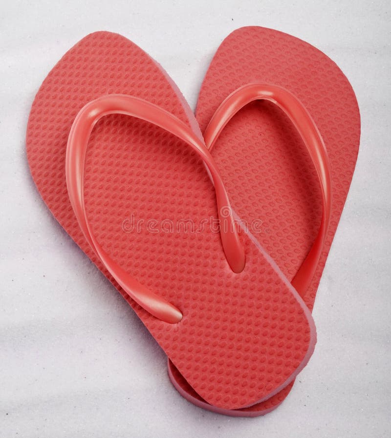 Summer Love stock photo. Image of sand, colorful, thong - 15255362