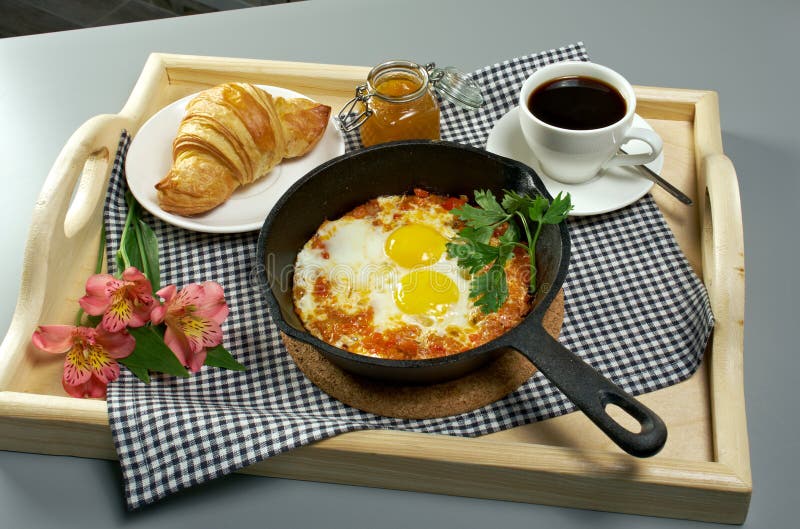 Summer Morning Breakfast stock photo. Image of freshness - 72854458