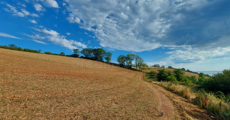 Summer Morning Hilly Walk at Labrador Bay Stock Image - Image of ...
