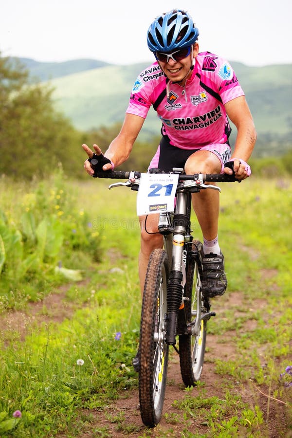 Summer Mountain Bike Competition Editorial Photo - Image of athlete ...