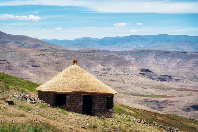 Summer Mountains in Lesotho Stock Image - Image of glow, clouds: 112629009