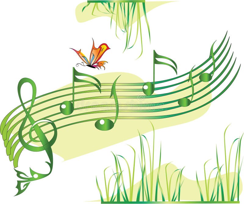 Summer music stock vector. Illustration of border, decorative - 10448752
