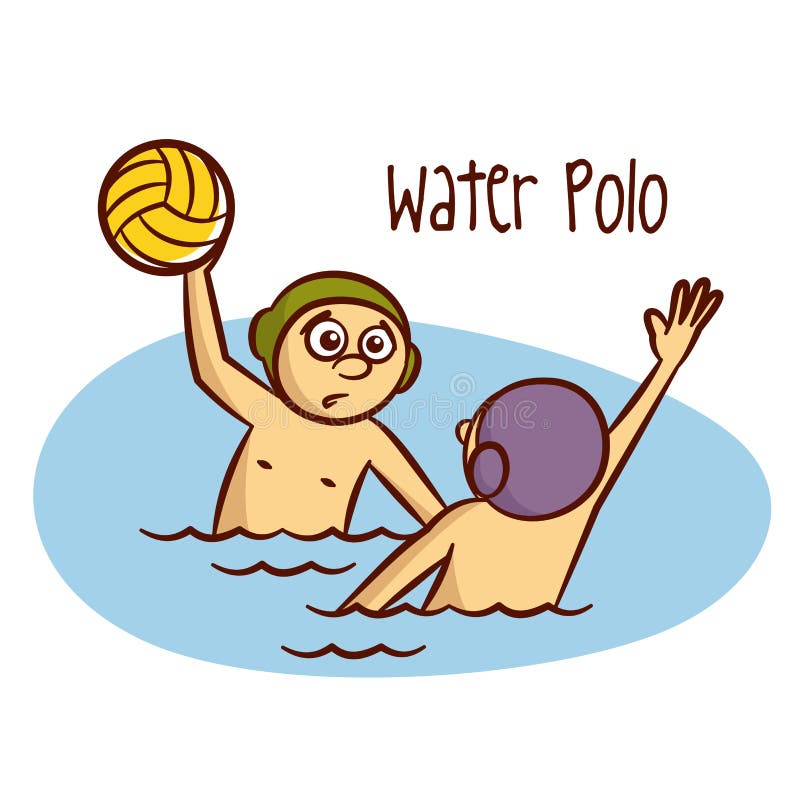 Summer Olympic Sports. Water Polo Stock Vector - Illustration of ...