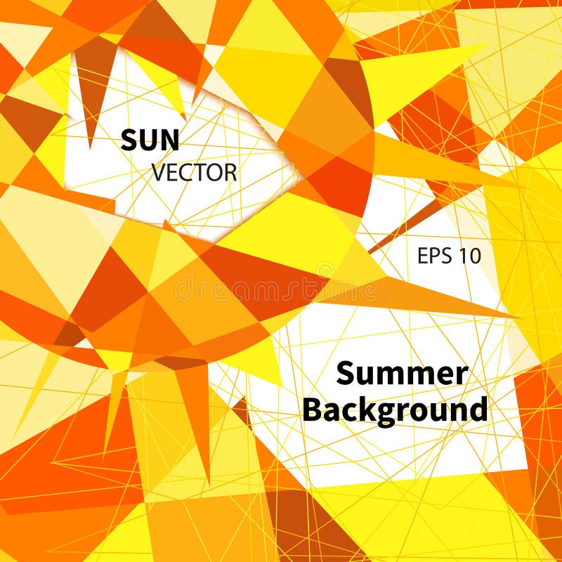Summer Orange Background , Vector Stock Vector - Illustration of orange ...