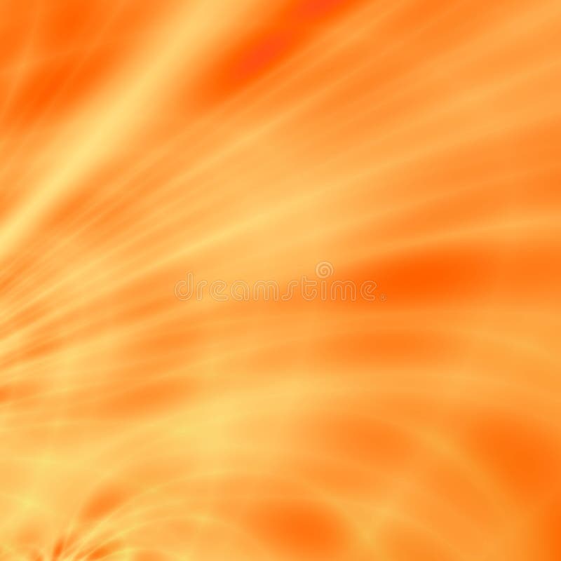 Summer Orange Color Abstract Card Design Stock Illustration ...