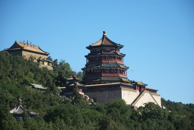 The Summer Palace stock image. Image of summer, pavilion - 16266683