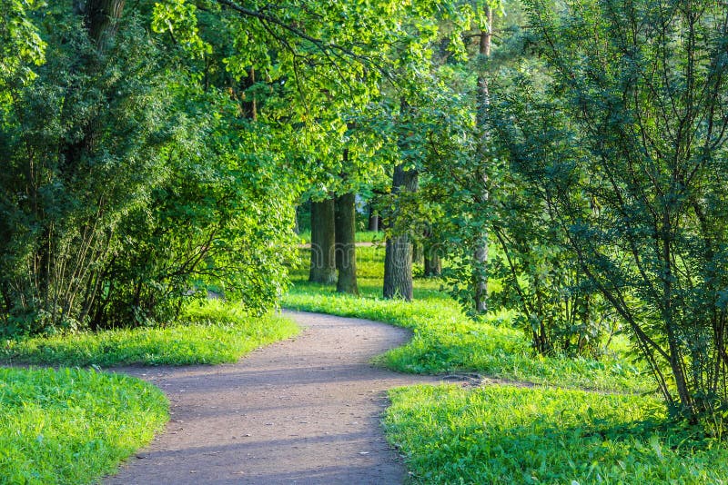 Summer park landscape stock image. Image of nature, national - 78122631