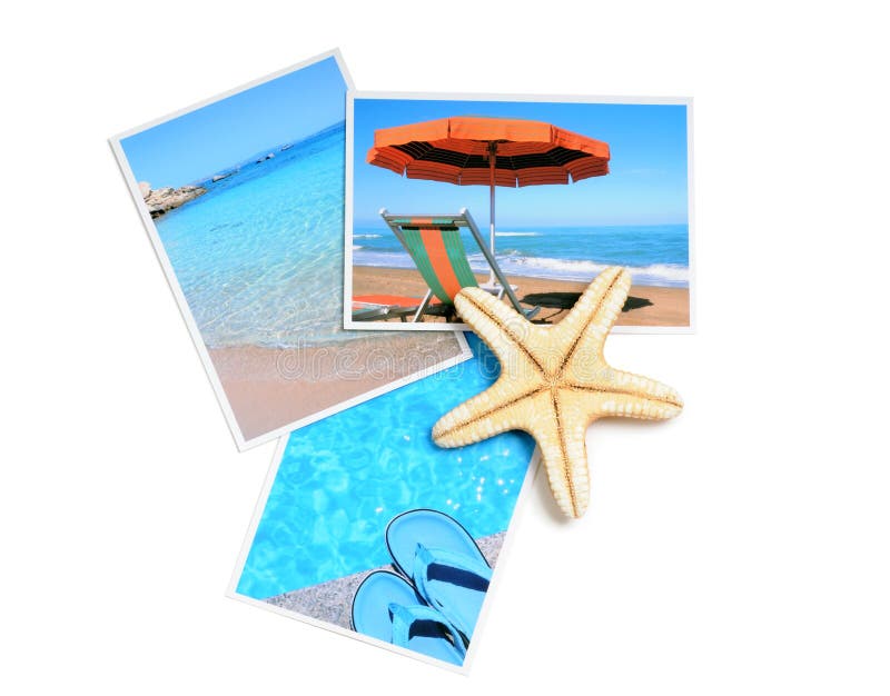 Summer photos stock photo. Image of swimming, collection - 6864402