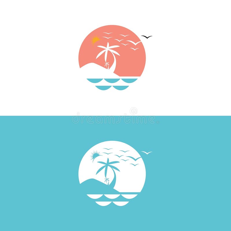 Plam Tree Logo Stock Illustrations – 95 Plam Tree Logo Stock ...