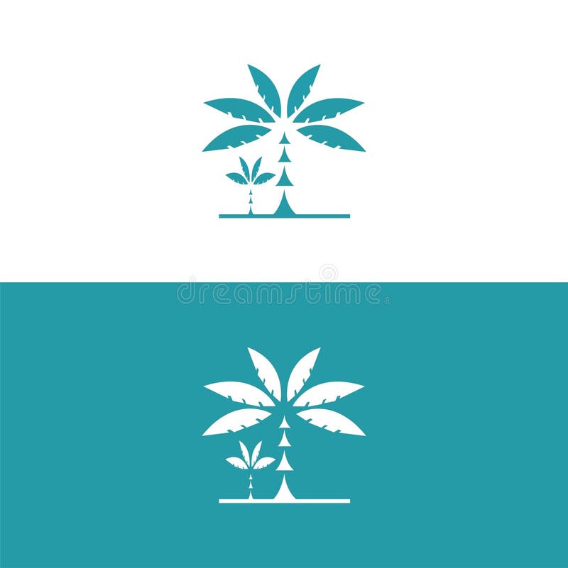 Plam Tree Logo Stock Illustrations – 89 Plam Tree Logo Stock ...