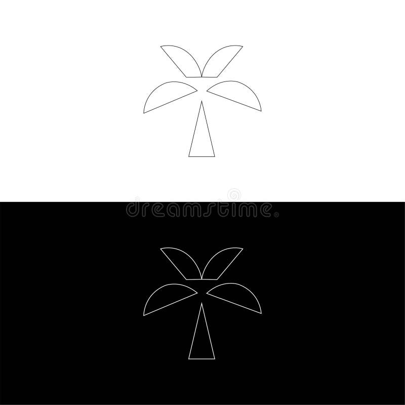 Plam Tree Logo Stock Illustrations – 89 Plam Tree Logo Stock ...